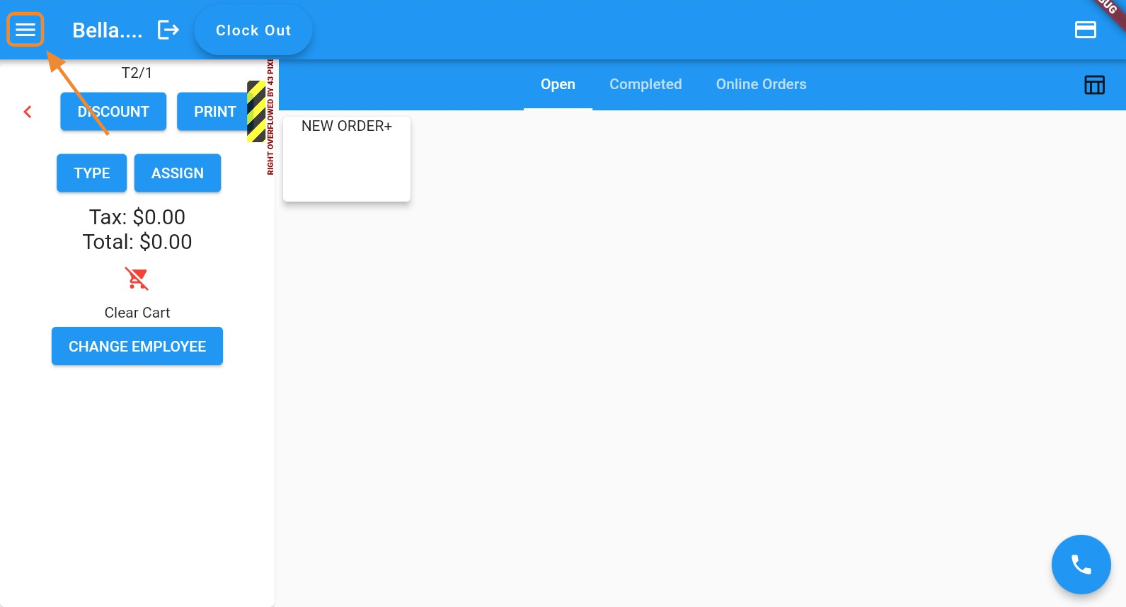 Retail Mode Operations Example and Switch back to Restaurant Mode ...
