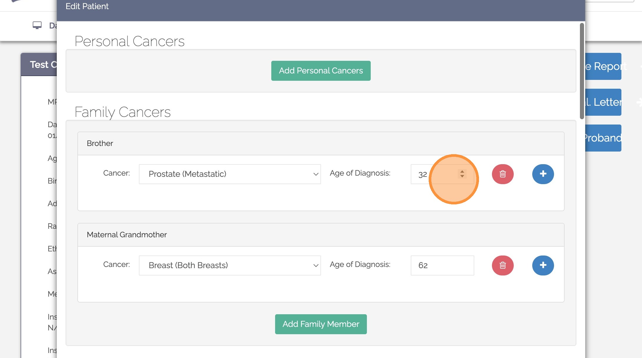 How do I change or edit patient information? – CancerIQ