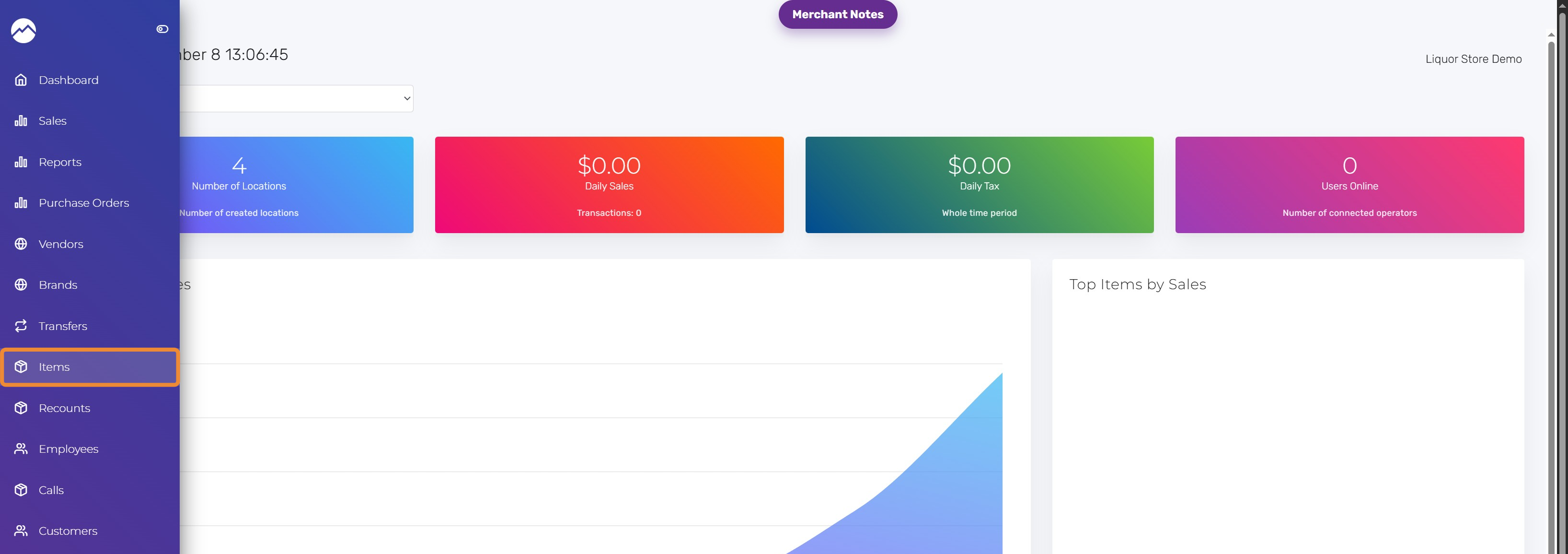 View Gift Card History - Acadia POS
