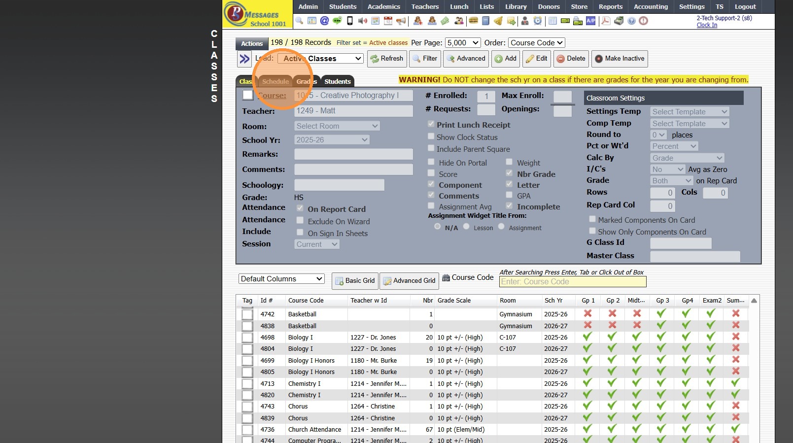 Why are Grades not Populating on the Report Card for a Class that has ...