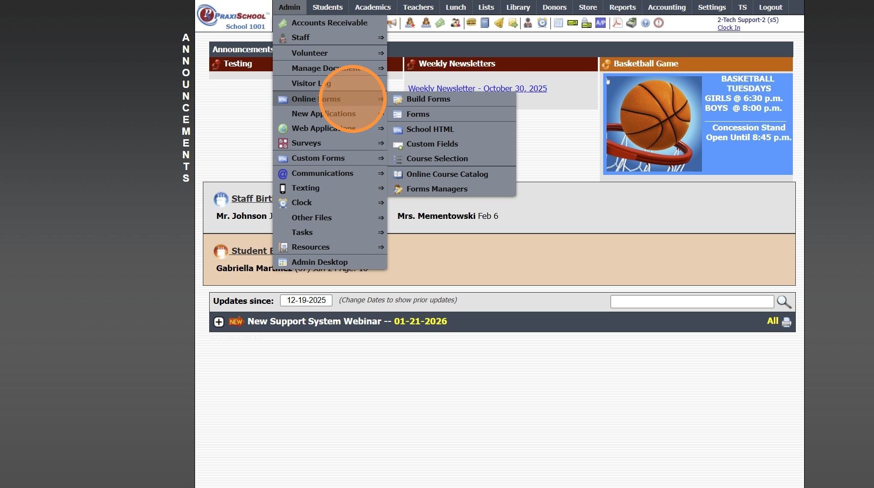 Accessing & Previewing Online Form Templates