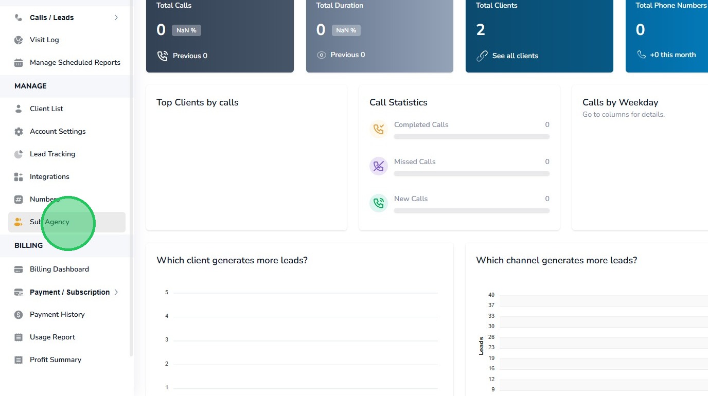 How to Add a New Sub Agency Account - AvidTrak