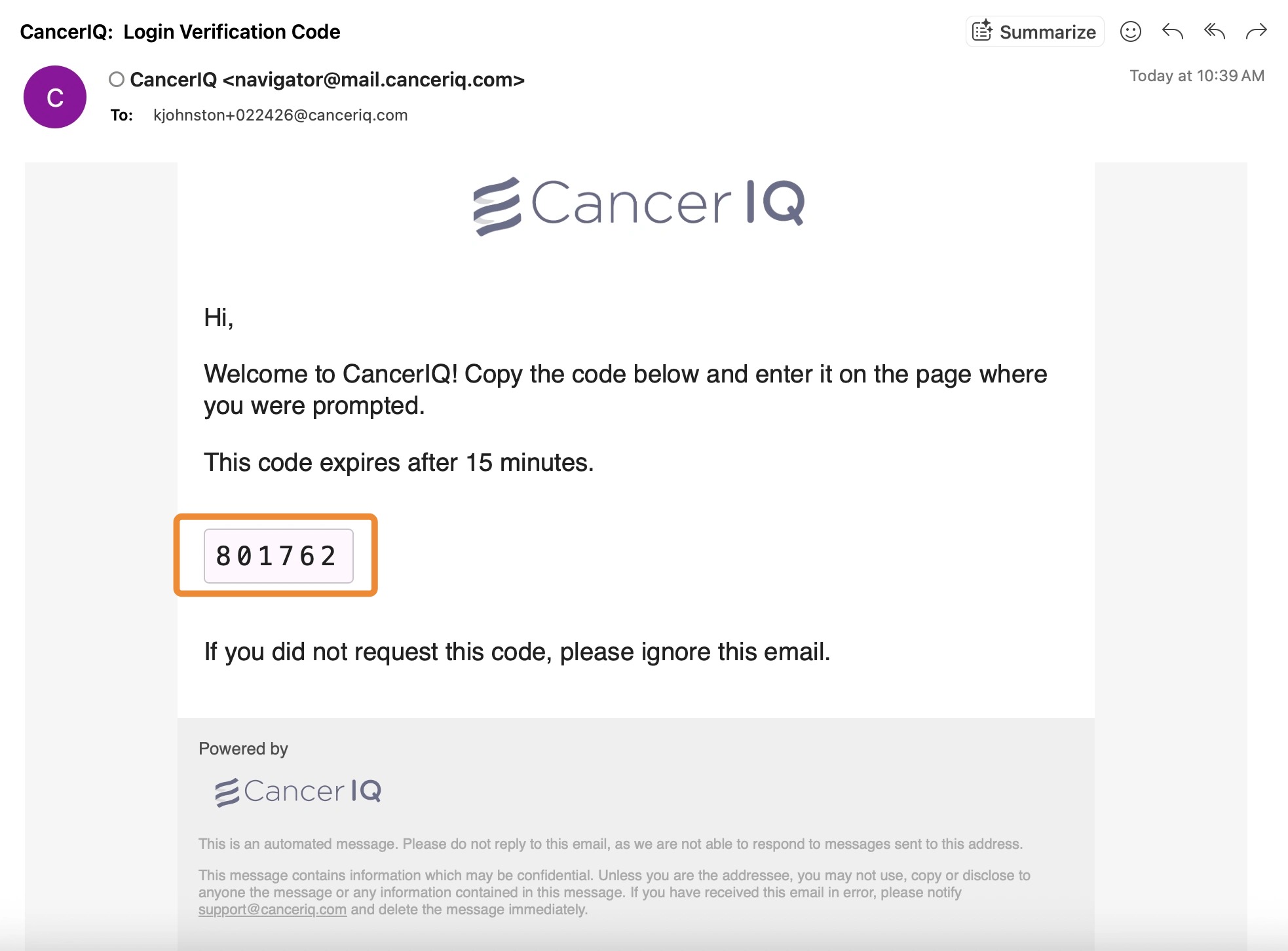 Getting Started with CancerIQ: Logging In & Taking the Survey – CancerIQ