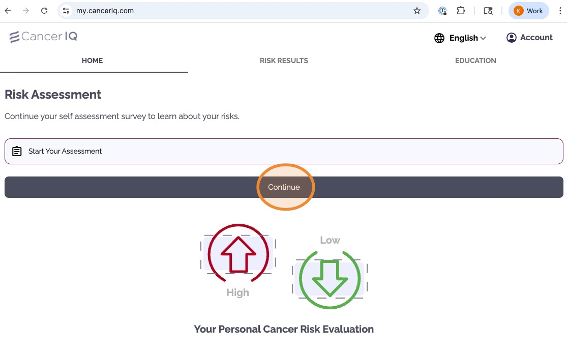 Getting Started with CancerIQ: Logging In & Taking the Survey – CancerIQ