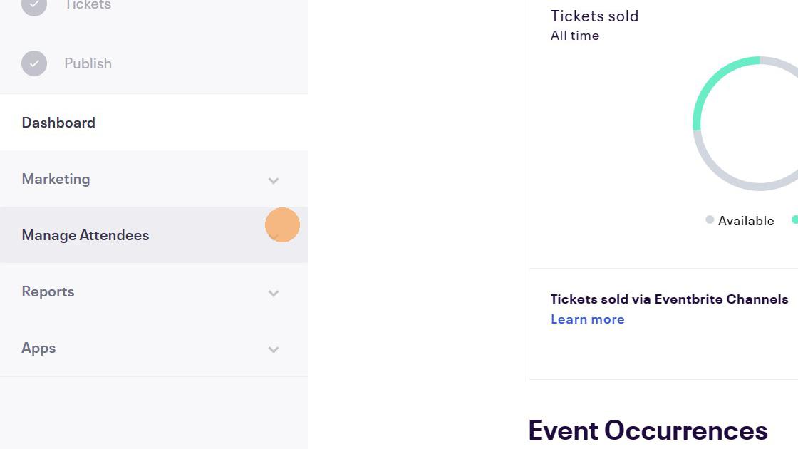 Viewing Event Attendee List In Eventbrite